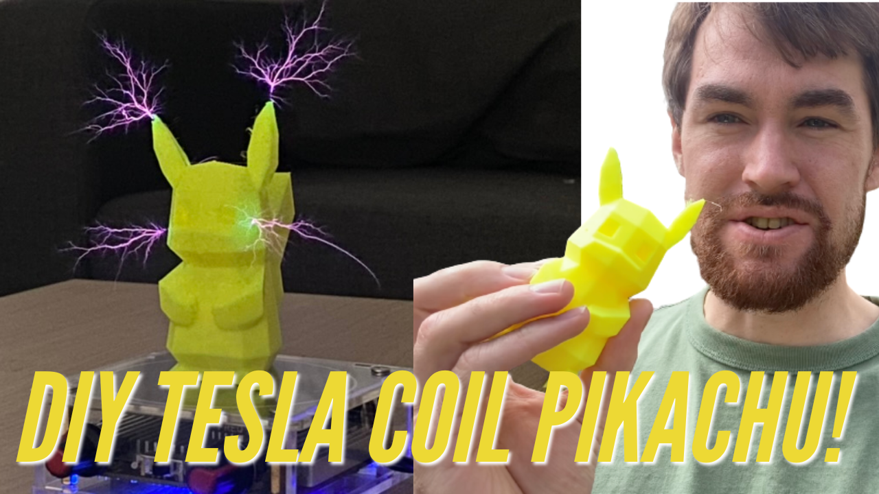 Building a Pikachu Tesla Coil - Pinch of Intelligence